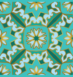 Aquamarine background turquoise seamless striped Vector Image