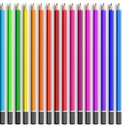 Crayons - three colored pencil set Royalty Free Vector Image