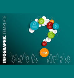 Abstract question mark Royalty Free Vector Image