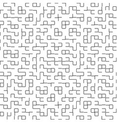 Round cable labyrinth pattern Royalty Free Vector Image