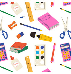 Science for kids school symbols and design Vector Image