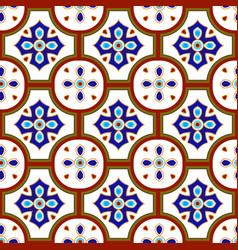 Decorative tile design Royalty Free Vector Image