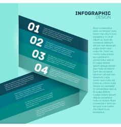 Paper options template Royalty Free Vector Image