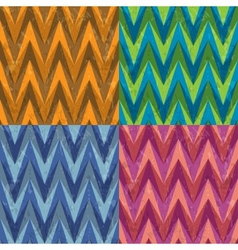 Seamless retro colorful pattern Royalty Free Vector Image