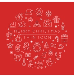 Christmas set Royalty Free Vector Image - VectorStock