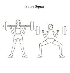 Sumo Squat Vector Images (50)