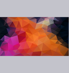 Abstract irregular polygon background yellow gold Vector Image