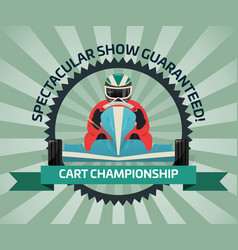 Go Kart Logo Racer Vector Images (67)