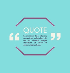 Rectangle motivation quote template background Vector Image