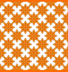Pattern 0013 4 star and cross Royalty Free Vector Image