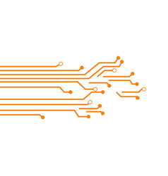 Circuit board template design Royalty Free Vector Image