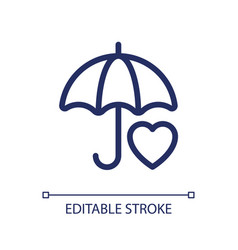 Stroke risk factors icon design infographic Vector Image