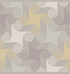Abstract gold spiral background design element Vector Image