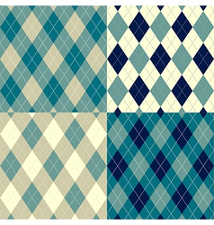 Classic argyle pattern Royalty Free Vector Image