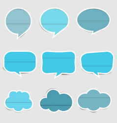 Paper cut dream cloud with idea origami Royalty Free Vector