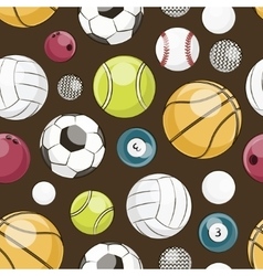 3d ball set striped balls cage dots pattern flat Vector Image