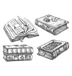 Old book Royalty Free Vector Image - VectorStock