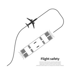 Aviation safety Royalty Free Vector Image - VectorStock