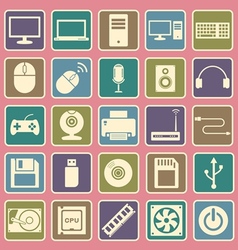 Computer icon Royalty Free Vector Image - VectorStock