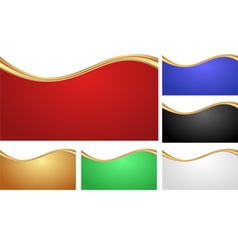 Long banners Royalty Free Vector Image - VectorStock