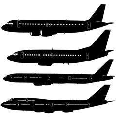 Airbus Outline Airplane Vector Images (over 110)