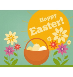 Easter three Royalty Free Vector Image - VectorStock
