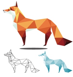 Geometric Fox Vector Images (over 920)