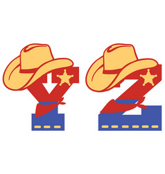 Cowboy Font Vector Images (over 320)