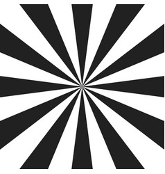 Psychedelic spiral with radial gray rays swirl Vector Image