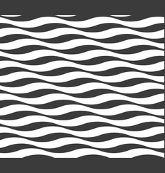 Abstract background black and white curve lines Vector Image
