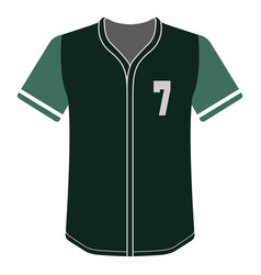 Baseball shirt icon Royalty Free Vector Image - VectorStock
