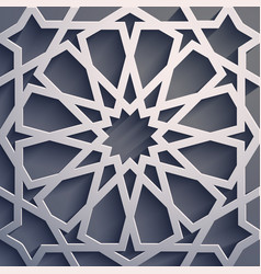 Purple background islamic ornament Royalty Free Vector Image