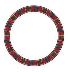 Round frame vintage pattern design template Vector Image