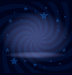 For swirl design swirling radial pattern stars Vector Image