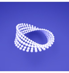 Mobius strip variation infinity sign moebius loop Vector Image