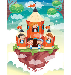 Magic education concept Royalty Free Vector Image
