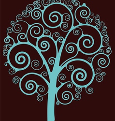 Tree silhouette Royalty Free Vector Image - VectorStock