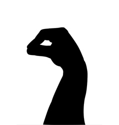 Pointing hand Royalty Free Vector Image - VectorStock