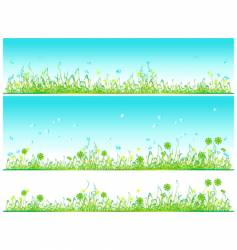 Spring banners Royalty Free Vector Image - VectorStock