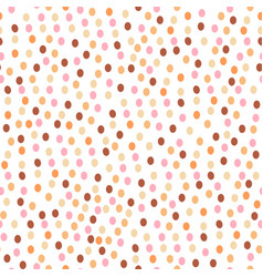 Cute different seamless pattern pink and white Vector Image