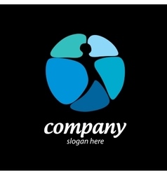 Star man logo Royalty Free Vector Image - VectorStock