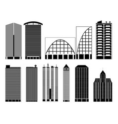 Buildings Royalty Free Vector Image - VectorStock