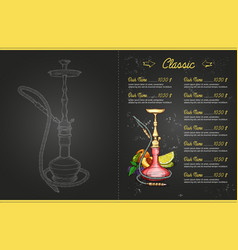 Color menu design Royalty Free Vector Image - VectorStock