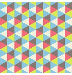 Seamless irregular lines mosaic pattern abstract Vector Image