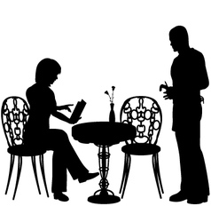 Furniture silhouettes Royalty Free Vector Image