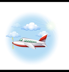 A flying craft Royalty Free Vector Image - VectorStock