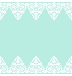 White lace border Royalty Free Vector Image - VectorStock
