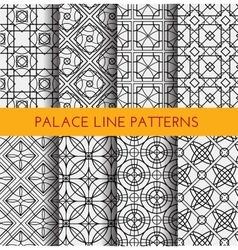 Pattern set Royalty Free Vector Image - VectorStock