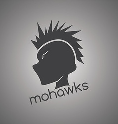 Mohawk Royalty Free Vector Image - VectorStock
