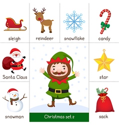 Christmas elves Royalty Free Vector Image - VectorStock